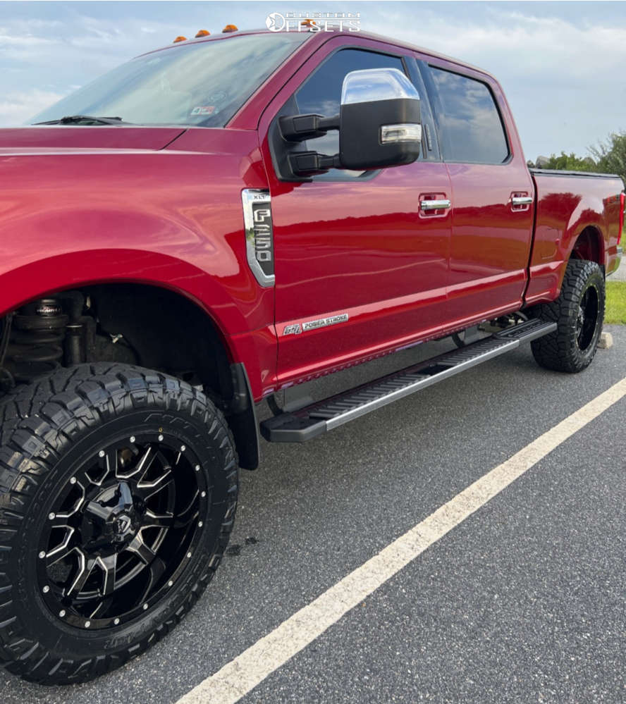 2018 Ford F-250 Super Duty with 20x10 -18 Fuel Vandal and 35/12.5R20 ...