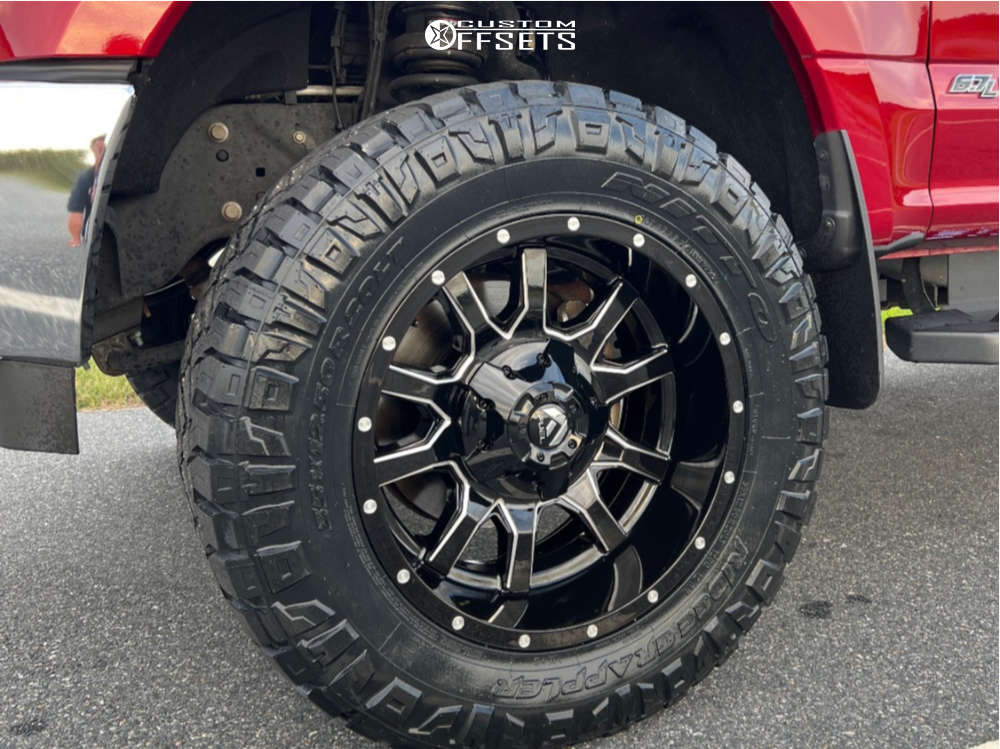 2018 Ford F-250 Super Duty with 20x10 -18 Fuel Vandal and 35/12.5R20 ...