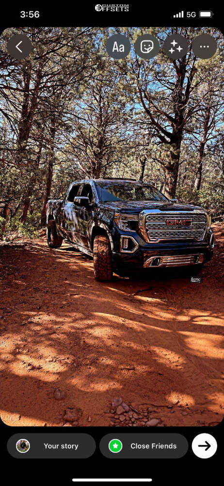2021 GMC Sierra 1500 with 20x10 18 Lexani Compass and 33/12.5R20 Toyo ...