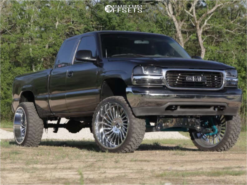 2001 GMC Sierra 1500 with 26x12 -44 Hardcore Offroad Hc17 and 35/13 ...