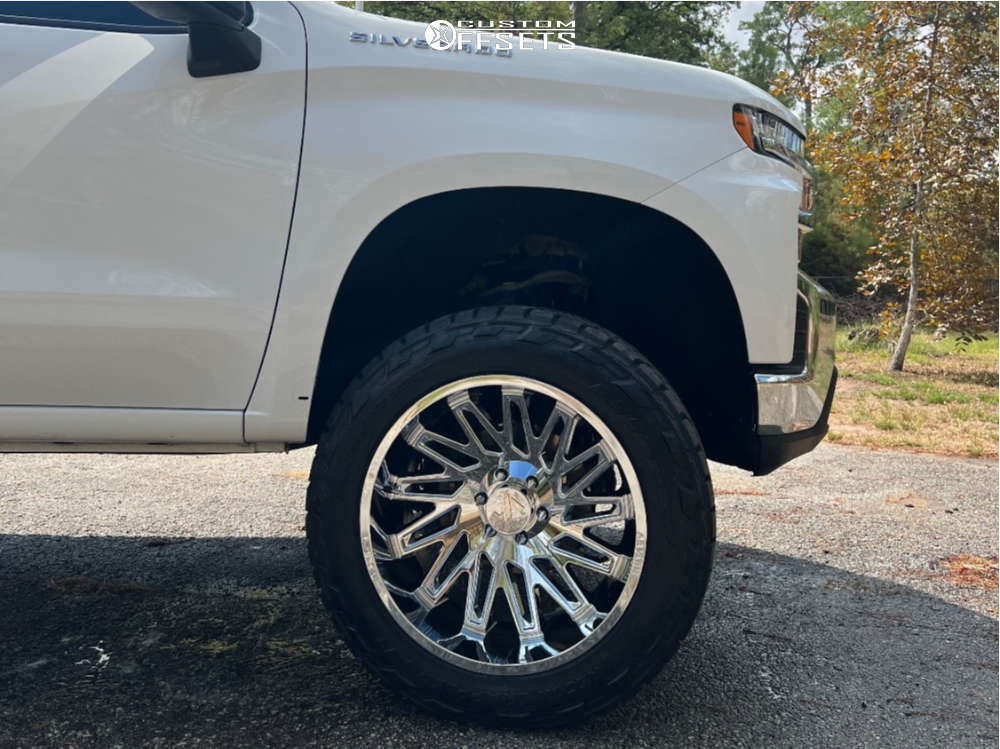2020 Chevrolet Silverado 1500 with 22x12 -51 ARKON OFF-ROAD Armstrong ...