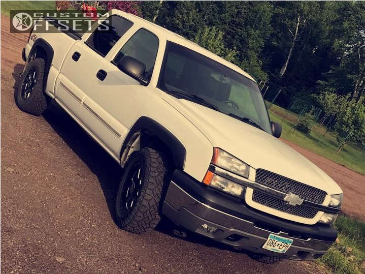 2004 Chevrolet Silverado 1500 with 18x8.5 0 Vision Fury and 275/65R18 ...