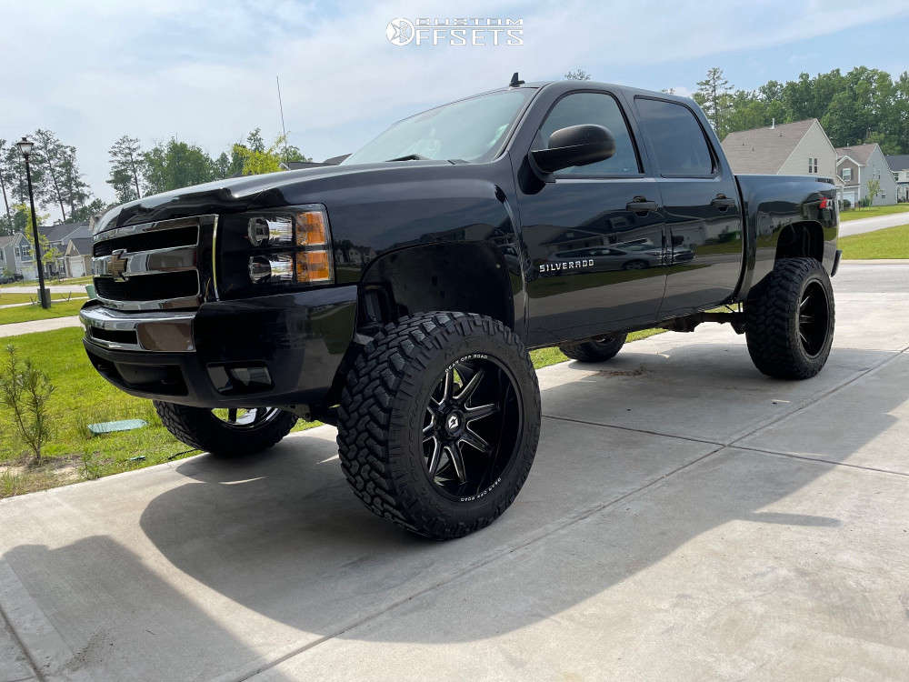 2011 Chevrolet Silverado 1500 with 22x12 -44 Gear Off-Road 765BM and 37 ...