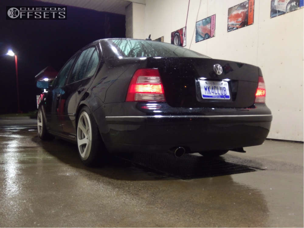 2002 Volkswagen Jetta Wheel Offset Nearly Flush Coilovers | 276907 ...