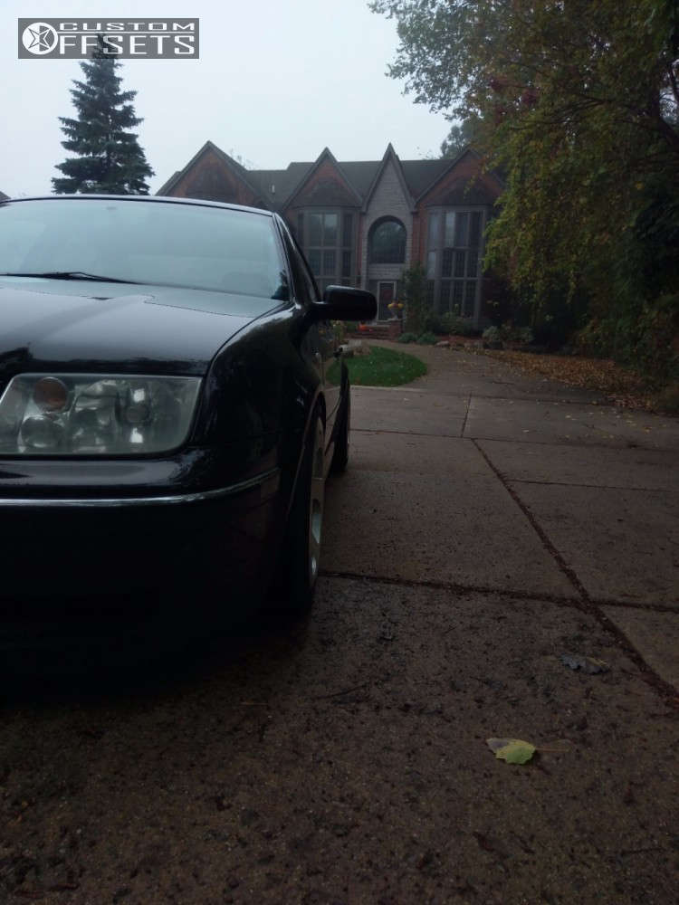2002 Volkswagen Jetta Wheel Offset Nearly Flush Coilovers | 276907 ...