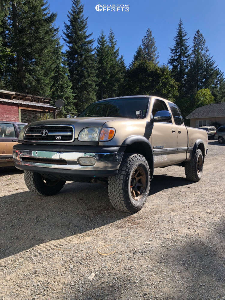 2002 Toyota Tundra with 17x9 -12 Vision Flow and 285/70R17 BFGoodrich ...