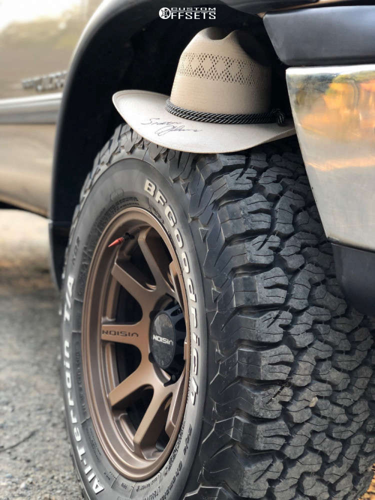 2002 Toyota Tundra with 17x9 -12 Vision Flow and 285/70R17 BFGoodrich ...