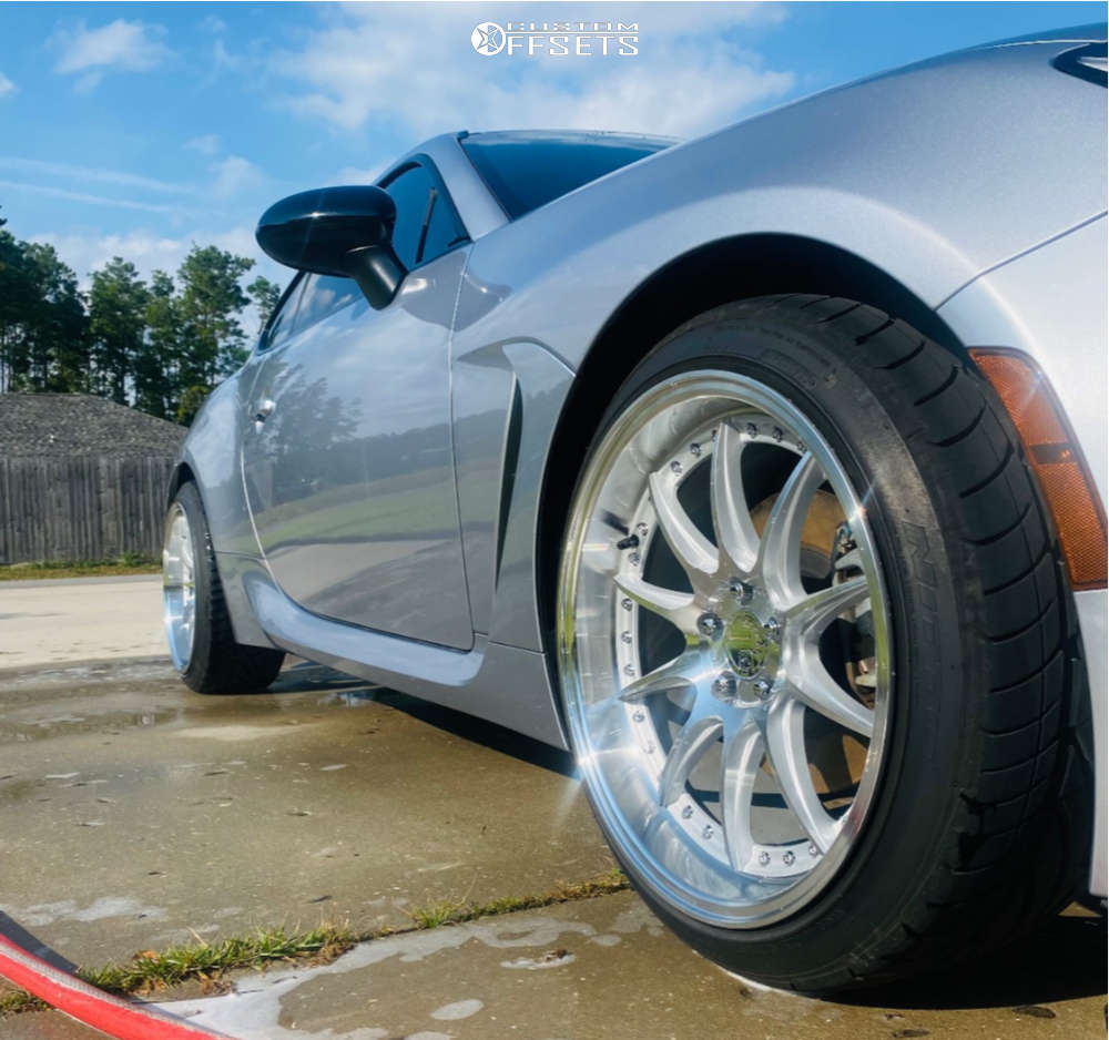 2023 Toyota GR86 with 18x9.5 35 Aodhan Ds07 and 225/40R18 Nitto Neo Gen ...