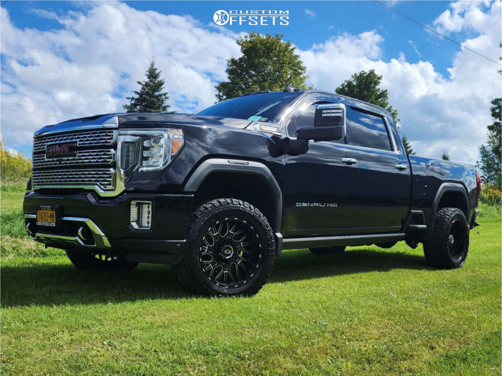 2022 GMC Sierra 2500 HD with 20x10 -25 Vision Brawl and 33/12.5R20 ...