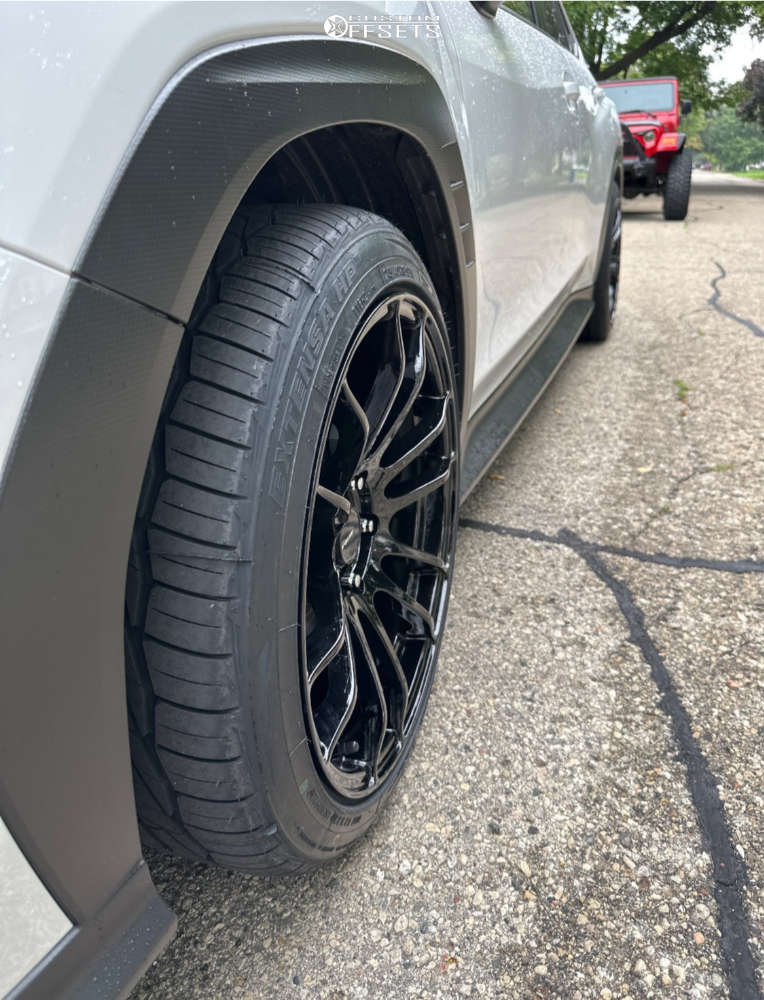 2023 Subaru WRX with 18x9.5 38 AVID1 Av20 and 245/40R18 Toyo Tires ...