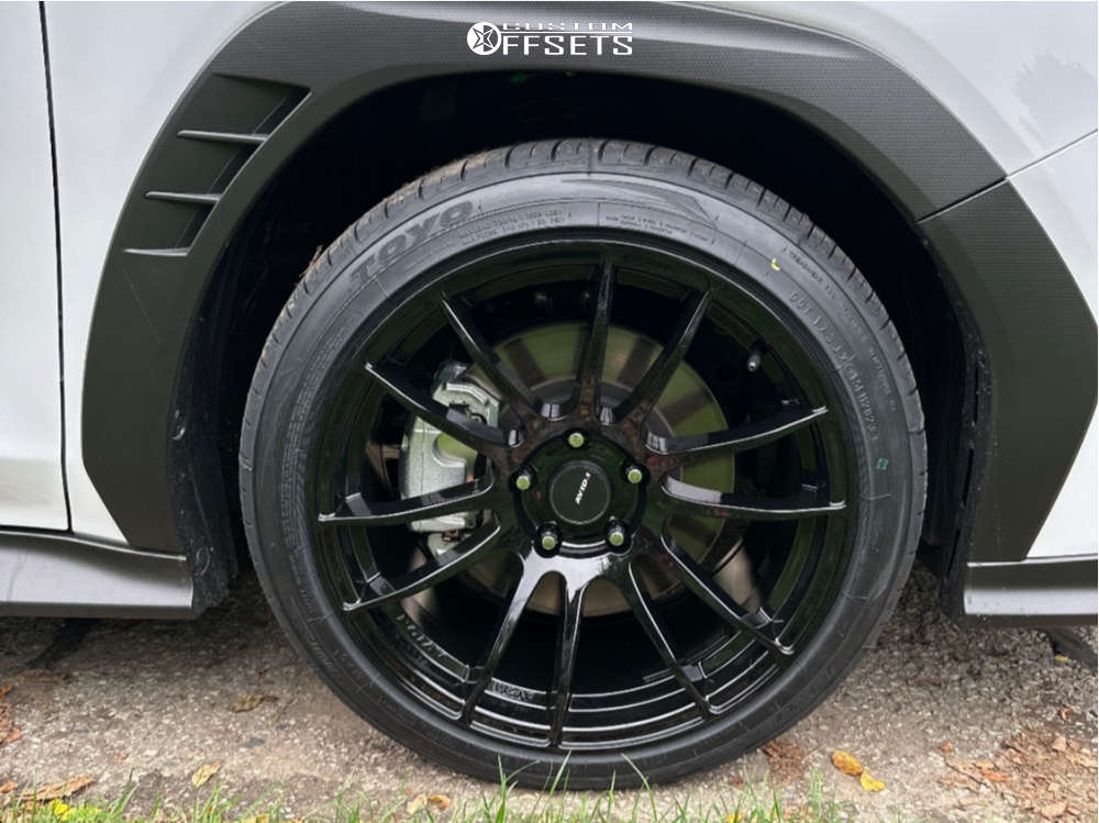 2023 Subaru WRX with 18x9.5 38 AVID1 Av20 and 245/40R18 Toyo Tires ...