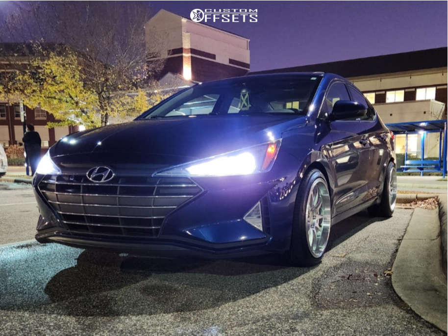 2020 Hyundai Elantra with 18x9 35 XXR 527d and 225/40R18 Toyo Tires ...