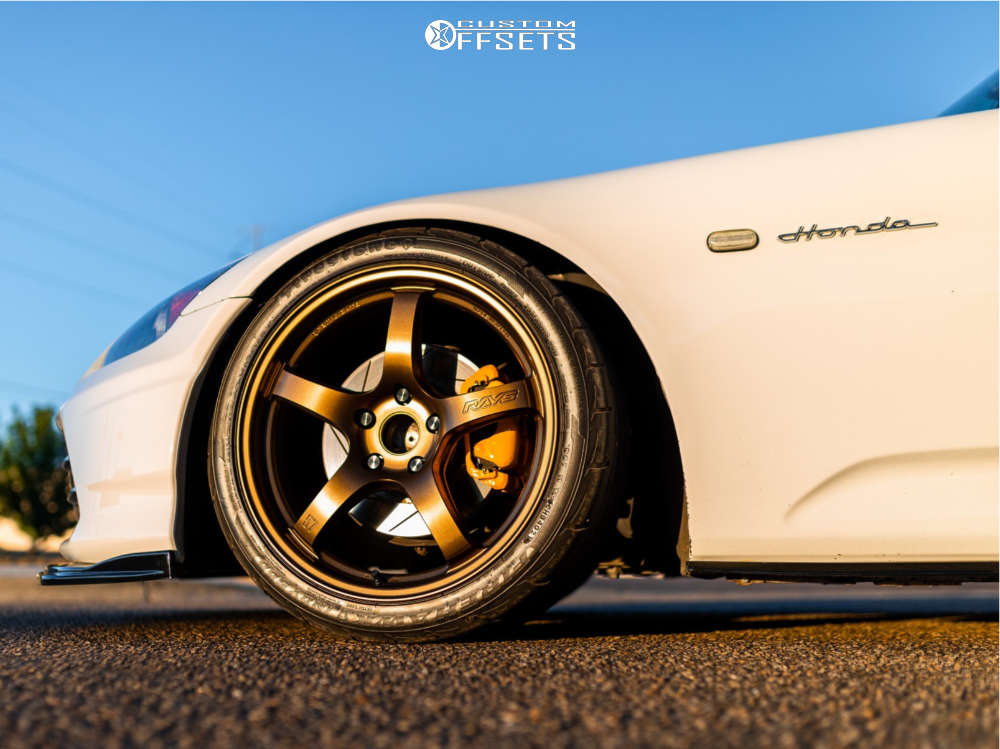 2003 Honda S2000 with 18x8.5 37 Gram Lights 57cr and 255/35R18 ...