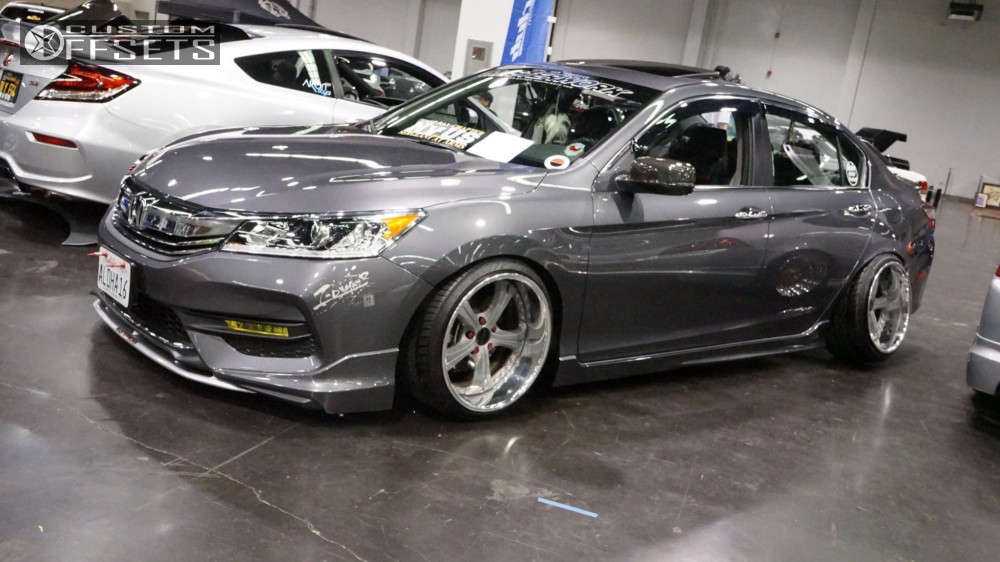 2016 Honda Accord with 18x10.5 6 SSR Vienna Courage and 225/35R18 ...