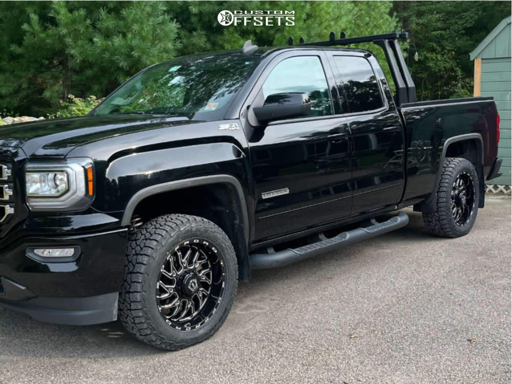 2018 GMC Sierra 1500 with 20x9 18 TIS 544bm and 275/55R20 Falken ...