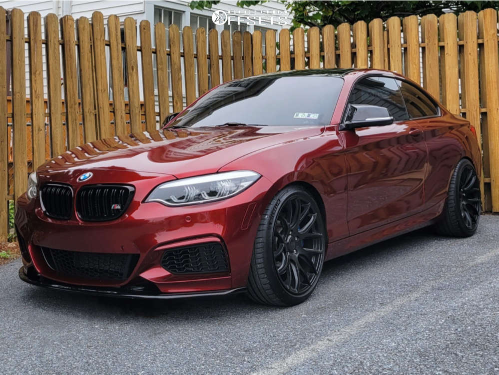2018 BMW M240i with 19x8.5 30 ESR Sr12 and 225/40R19 Michelin Pilot ...