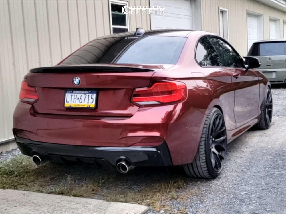 2018 BMW M240i with 19x8.5 30 ESR Sr12 and 225/40R19 Michelin Pilot ...