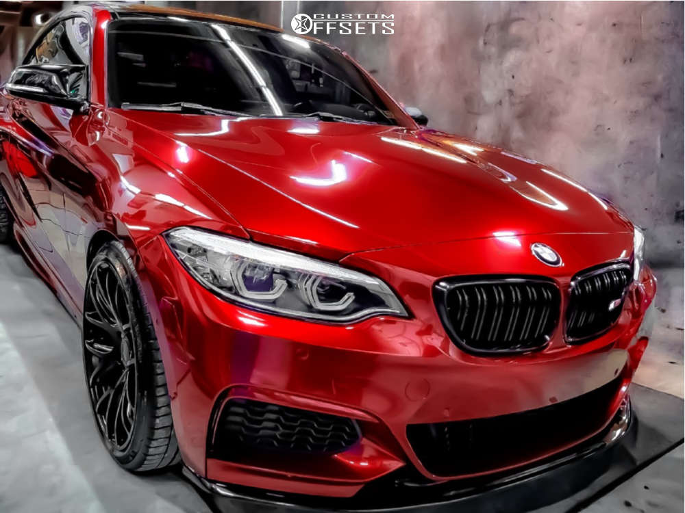 2018 BMW M240i with 19x8.5 30 ESR Sr12 and 225/40R19 Michelin Pilot ...