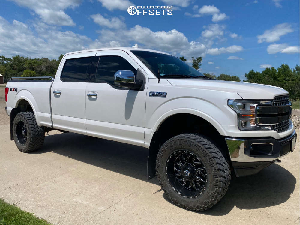2020 Ford F-150 with 20x10 -25 TIS 544bm and 35/12.5R20 Nitto Trail ...
