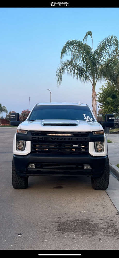 2022 Chevrolet Silverado 3500 HD with 18x9 0 Anthem Off-Road Viper and ...