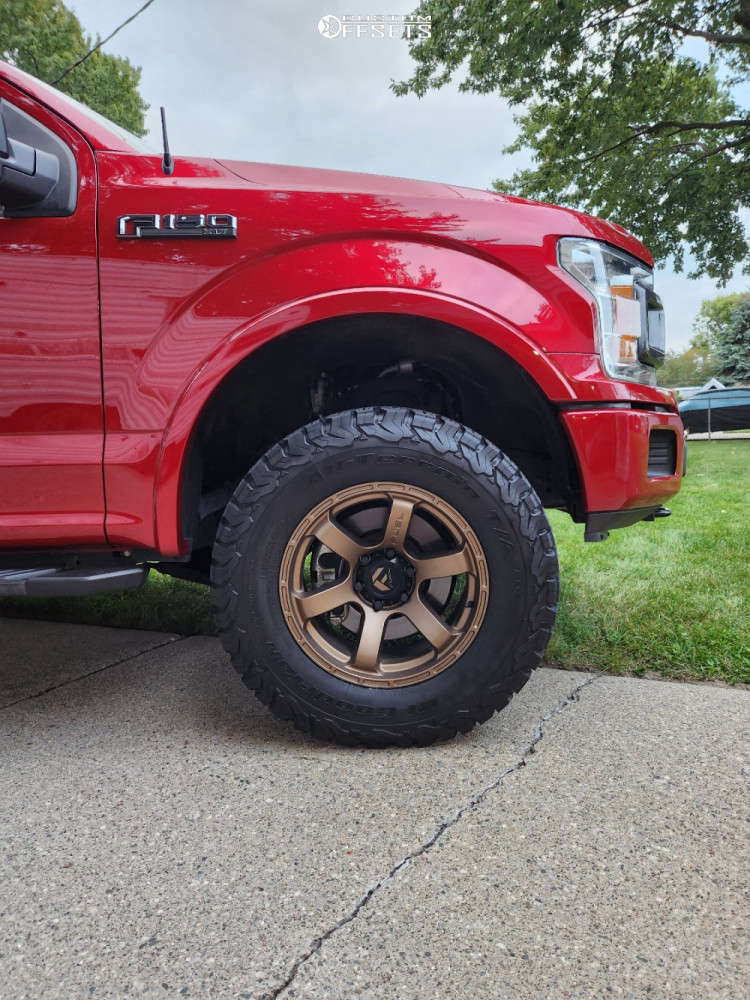 2020 Ford F-150 with 18x9 1 Fuel Rush and 305/65R18 BFGoodrich All ...