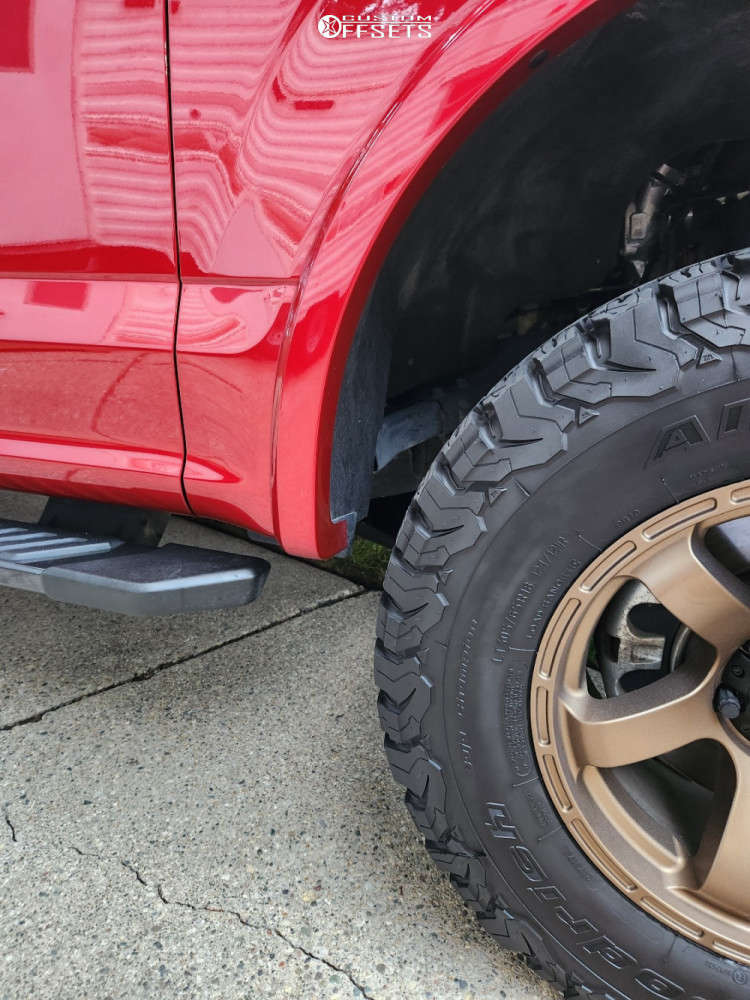 2020 Ford F-150 with 18x9 1 Fuel Rush and 305/65R18 BFGoodrich All ...