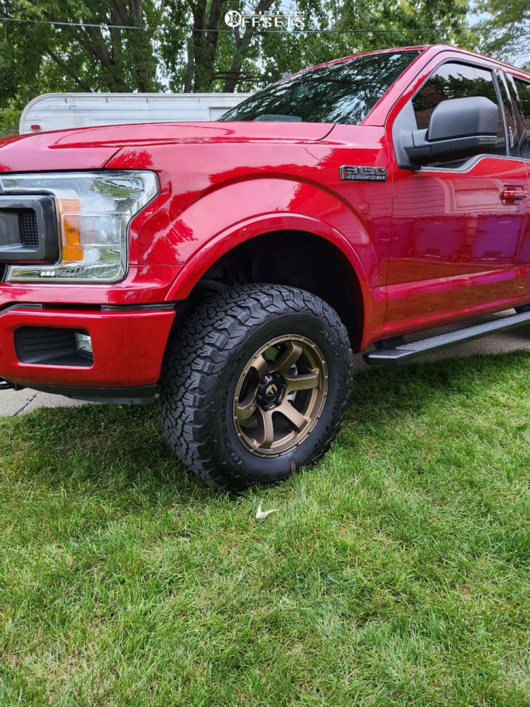 2020 Ford F-150 with 18x9 1 Fuel Rush and 305/65R18 BFGoodrich All ...