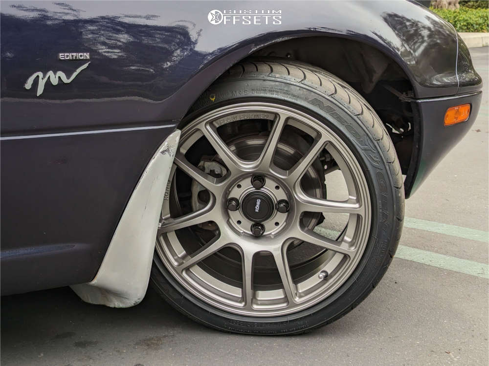 1996 Mazda Miata with 16x8 38 Konig Heliogram and 205/40R16 Nitto Neo ...