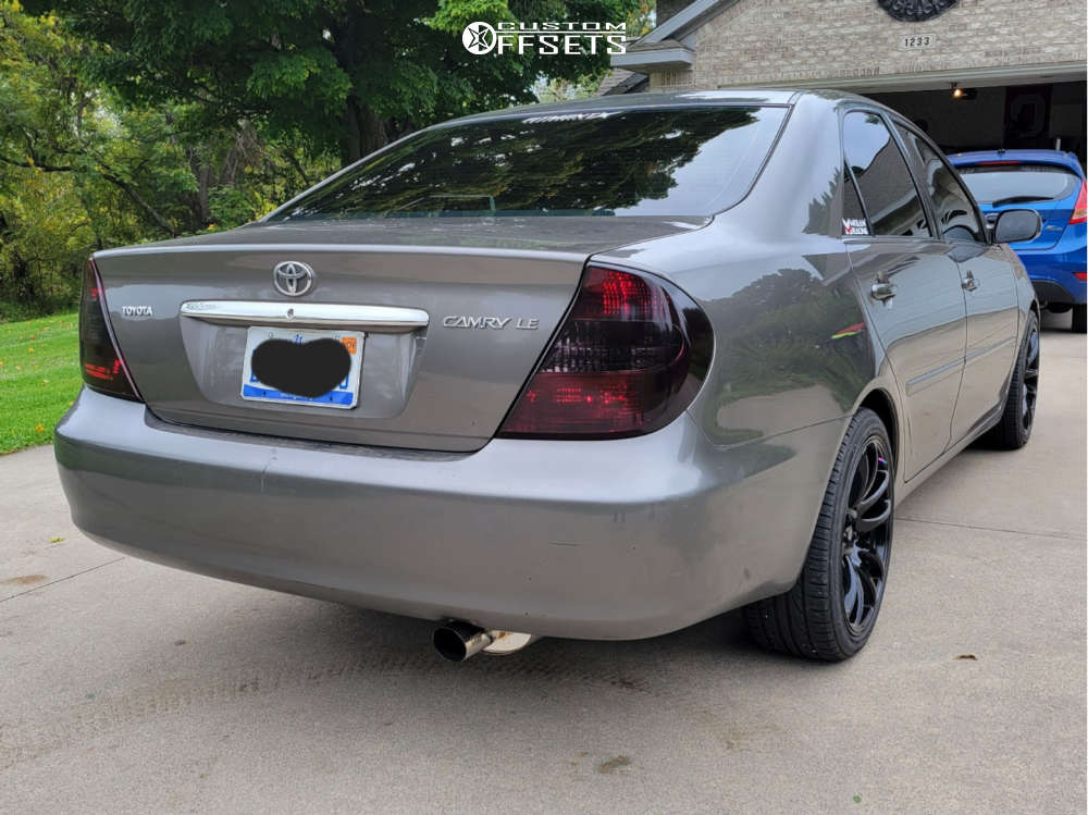 2002 Toyota Camry with 18x8.5 35 Vors TR4 and 235/40R18 Lexani Lxuhp ...