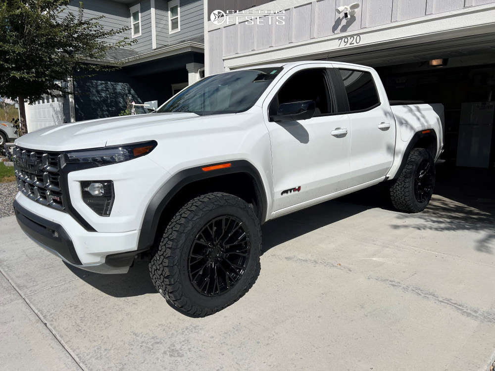 2023 GMC Canyon with 20x9 1 Fuel Rebar 6 and 275/60R20 BFGoodrich All ...