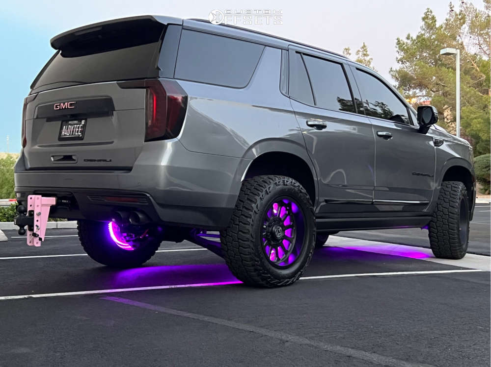 2021 GMC Yukon with 20x10 -24 Anthem Off-Road Intimidator and 35/12 ...