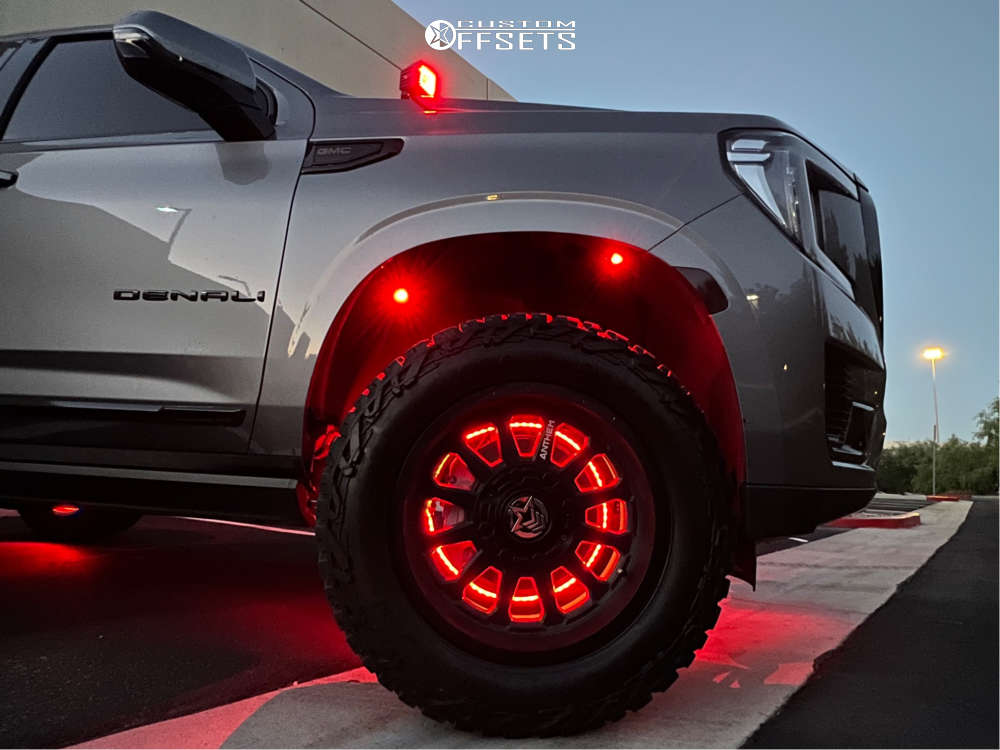 2021 GMC Yukon with 20x10 -24 Anthem Off-Road Intimidator and 35/12 ...