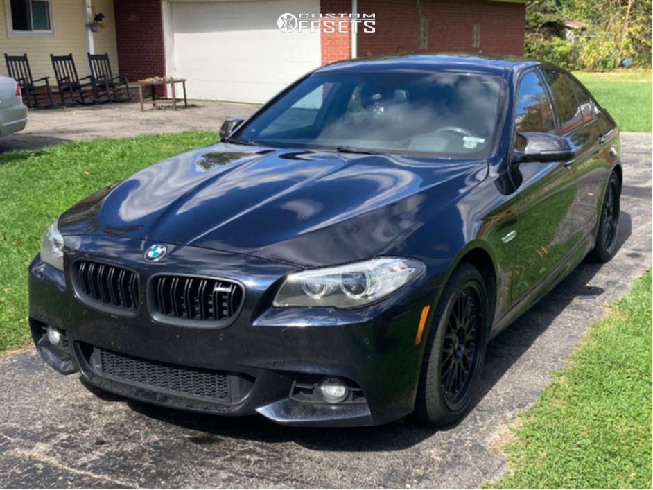 2014 BMW 535i XDrive with 19x8.5 35 XXR 521 and 245/40R19 Goodyear ...