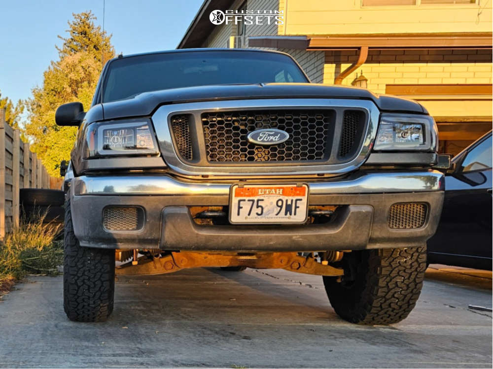 2004 Ford Ranger with 15x8 -18 Fuel Anza and 33/10.5R15 BFGoodrich All ...