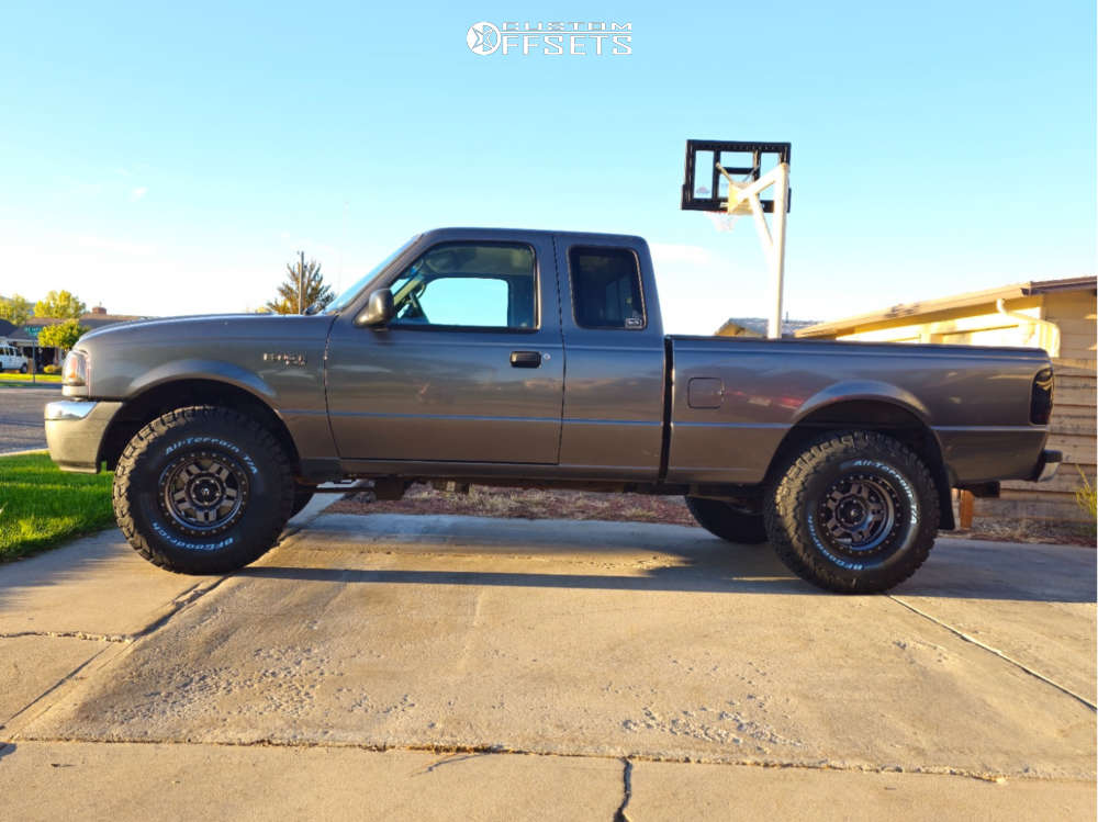 2004 Ford Ranger with 15x8 -18 Fuel Anza and 33/10.5R15 BFGoodrich All ...