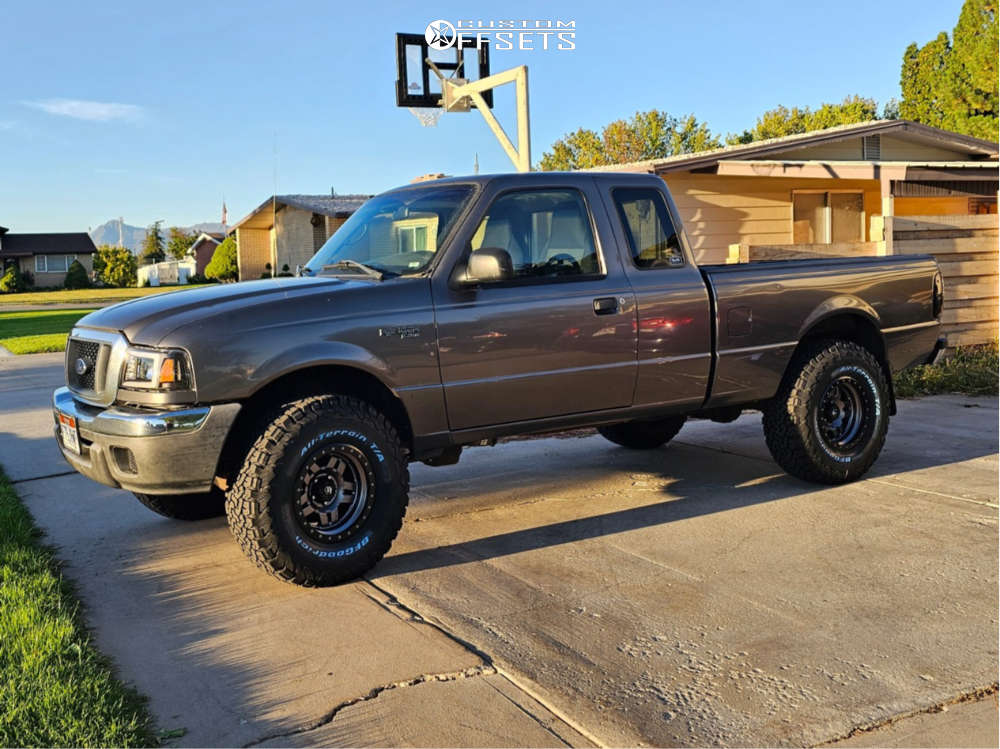 2004 Ford Ranger with 15x8 -18 Fuel Anza and 33/10.5R15 BFGoodrich All ...
