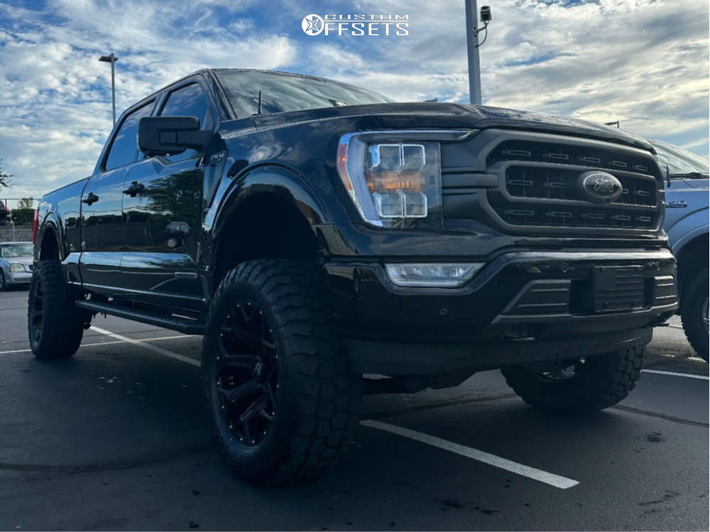 2023 Ford F-150 with 20x10 -19 Revenge Offroad Rv-202 and 35/12.5R20 ...