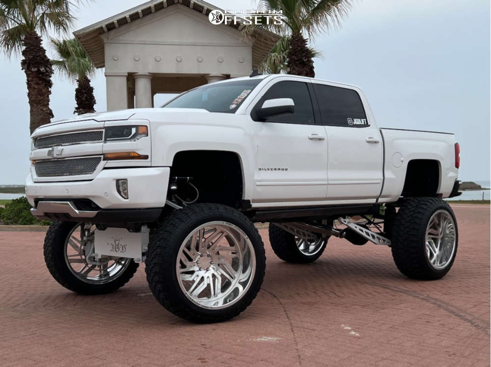 2015 Chevrolet Silverado 1500 with 28x16 -102 RBP 41r Zion and 42/16 ...