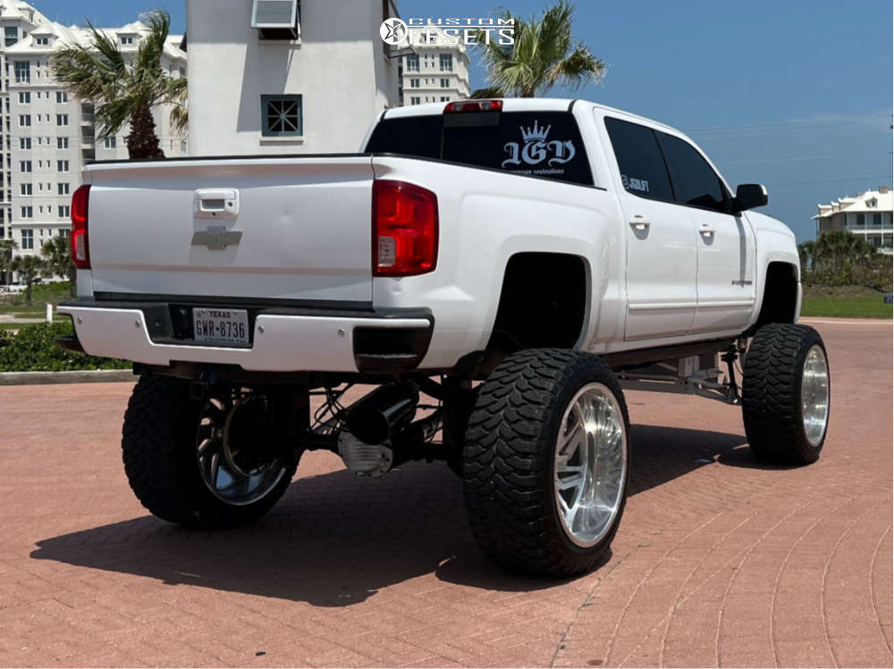 2015 Chevrolet Silverado 1500 with 28x16 -102 RBP 41r Zion and 42/16 ...