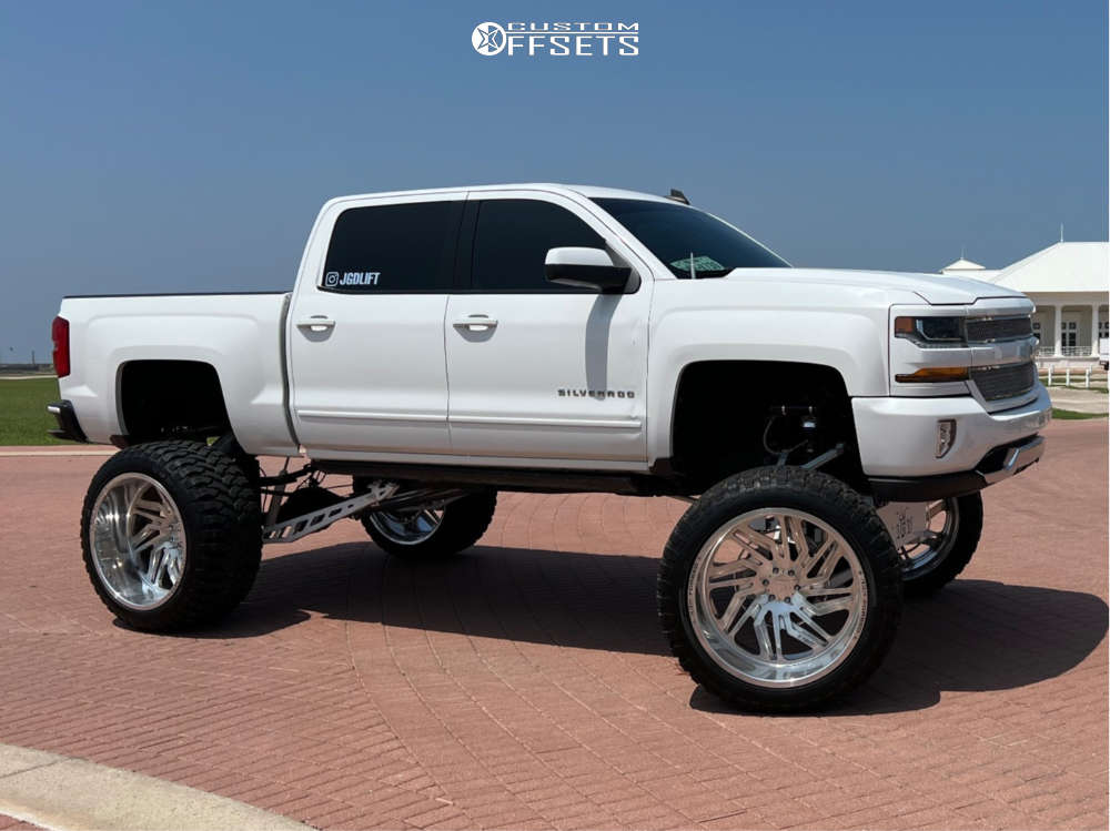 2015 Chevrolet Silverado 1500 with 28x16 -102 RBP 41r Zion and 42/16 ...