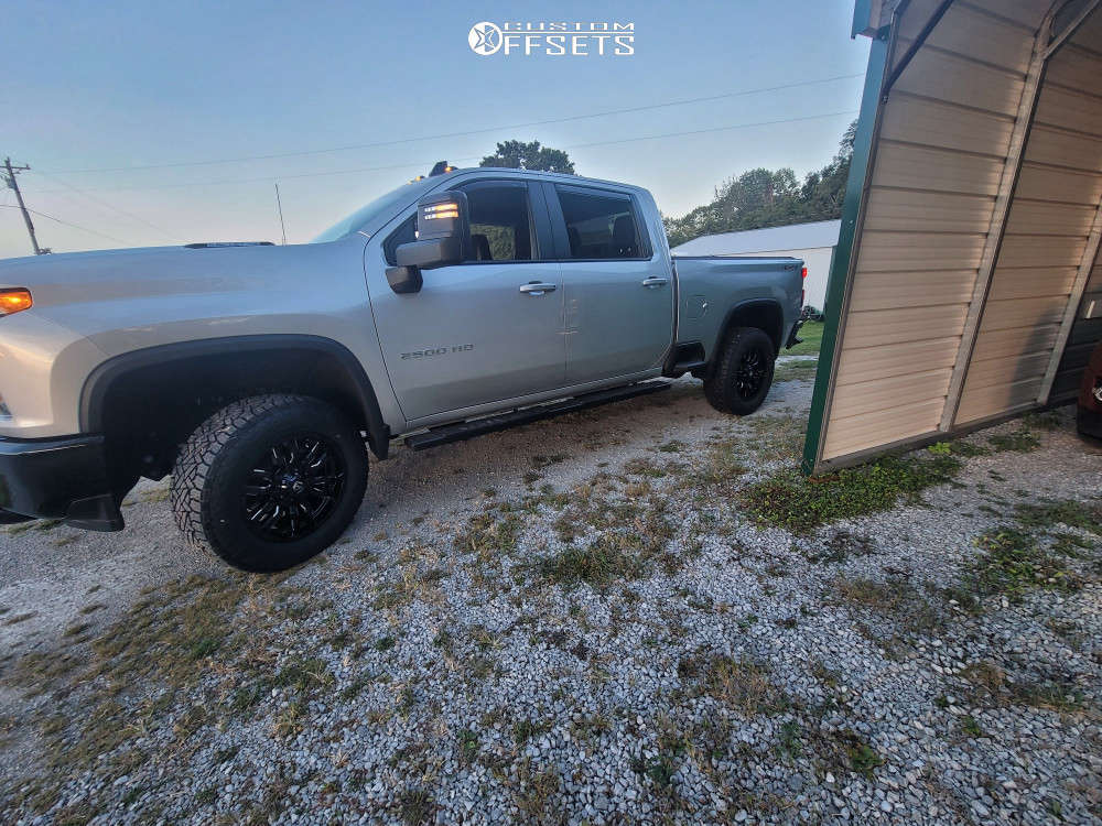 2021 Chevrolet Silverado 2500 HD with 20x9 20 Fuel Sledge and 285/65R20 ...