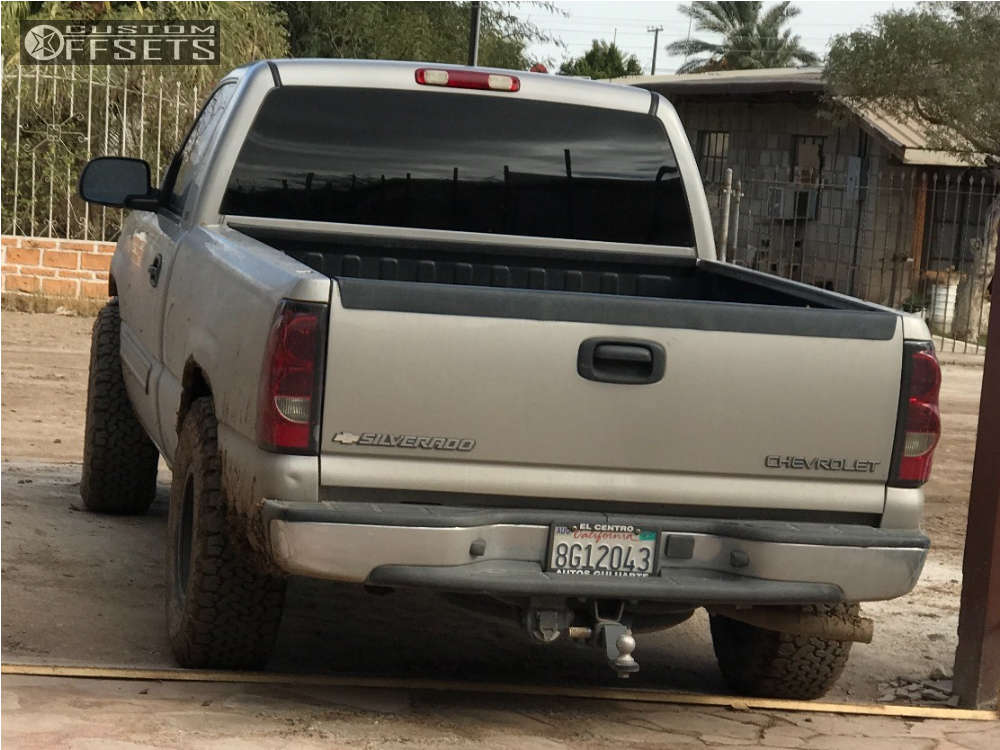 2005 Chevrolet Silverado 1500 with 16x8 0 Vision Manx and 295/75R16 ...