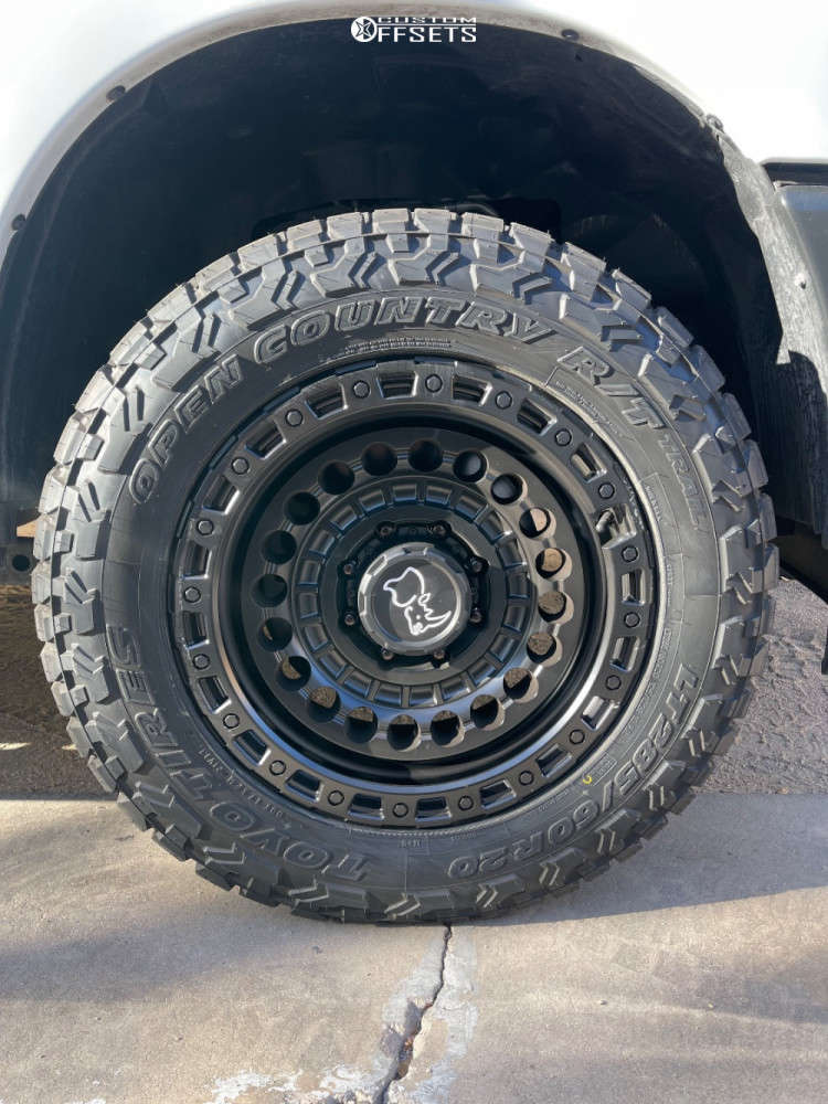 2020 Ram 2500 with 20x9.5 12 Black Rhino Sentinel and 285/60R20 Toyo ...