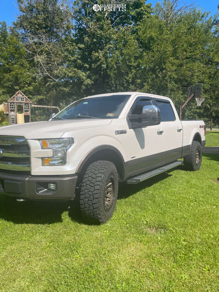 2017 Ford F-150 with 18x9 -12 Fuel Covert and 275/70R18 Cooper ...