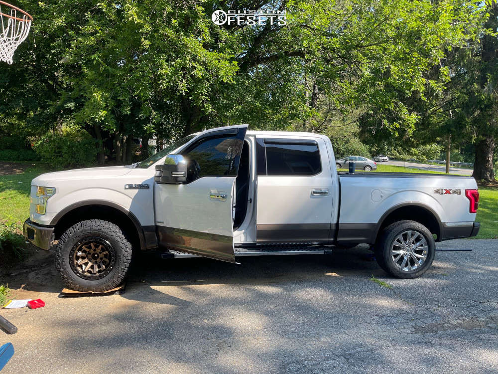 2017 Ford F-150 with 18x9 -12 Fuel Covert and 275/70R18 Cooper ...