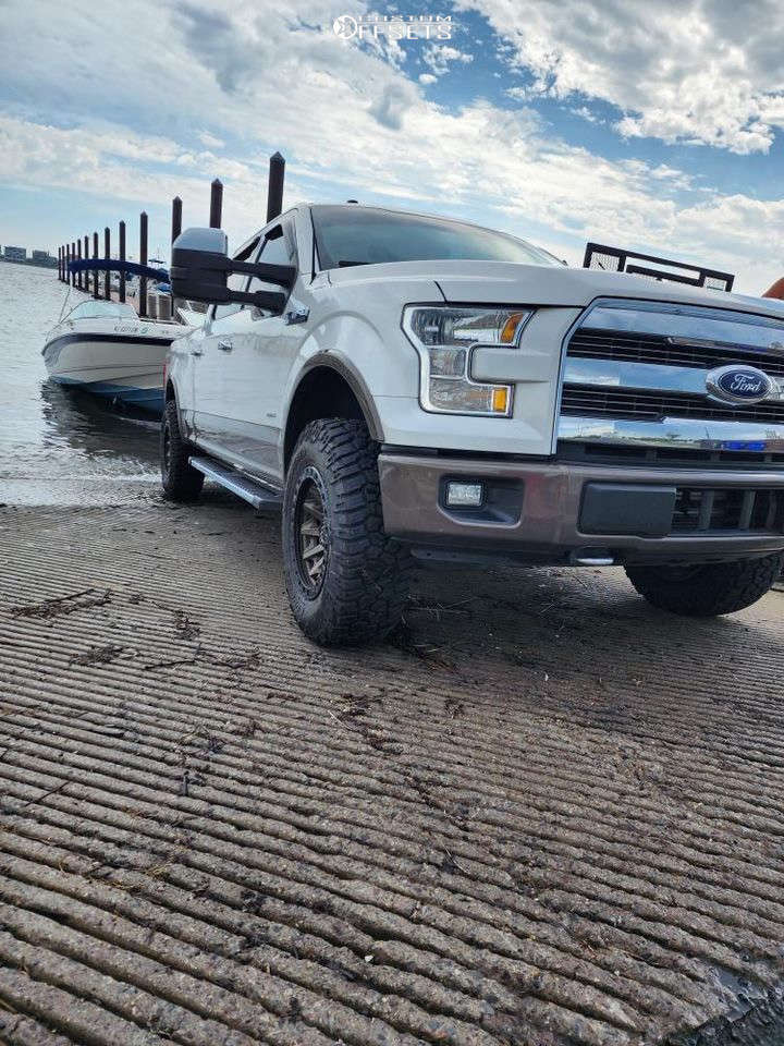 2017 Ford F-150 with 18x9 -12 Fuel Covert and 275/70R18 Cooper ...