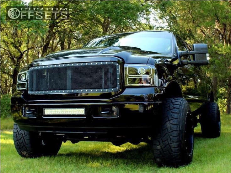 2007 Ford F-350 Super Duty with 20x14 -76 Fuel Hostage D531 and 35/13 ...