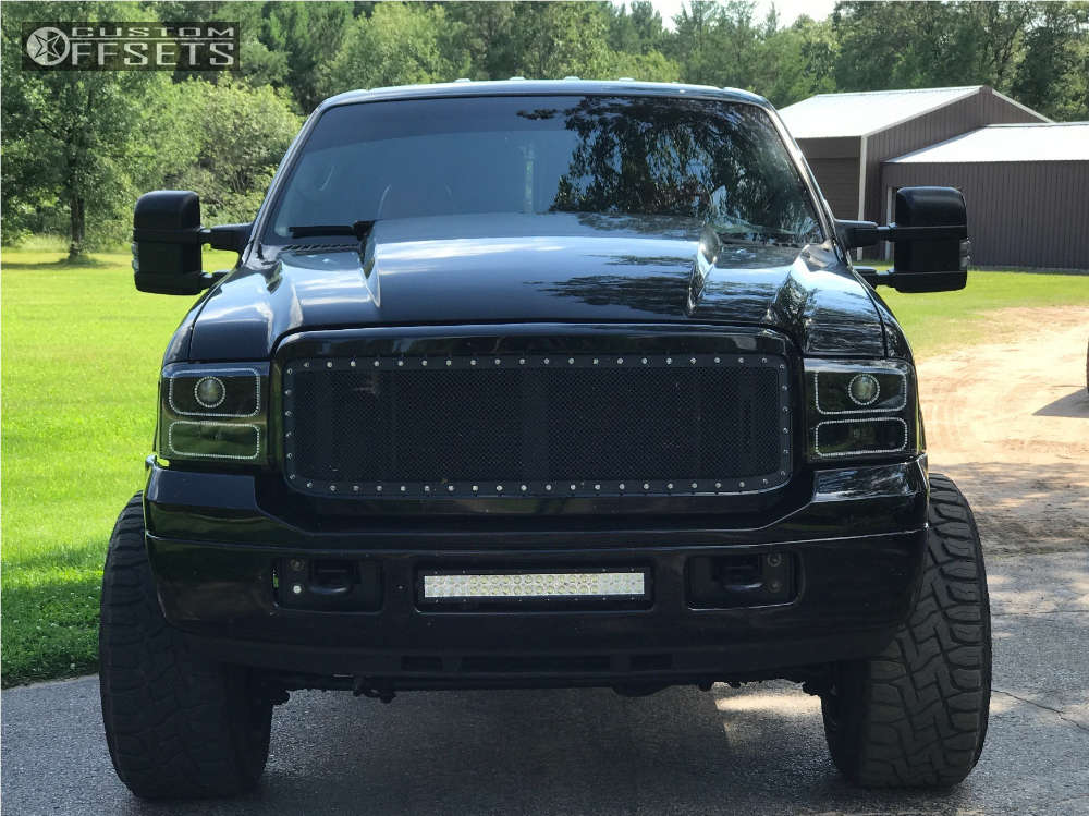 2007 Ford F-350 Super Duty with 20x14 -76 Fuel Hostage D531 and 35/13 ...