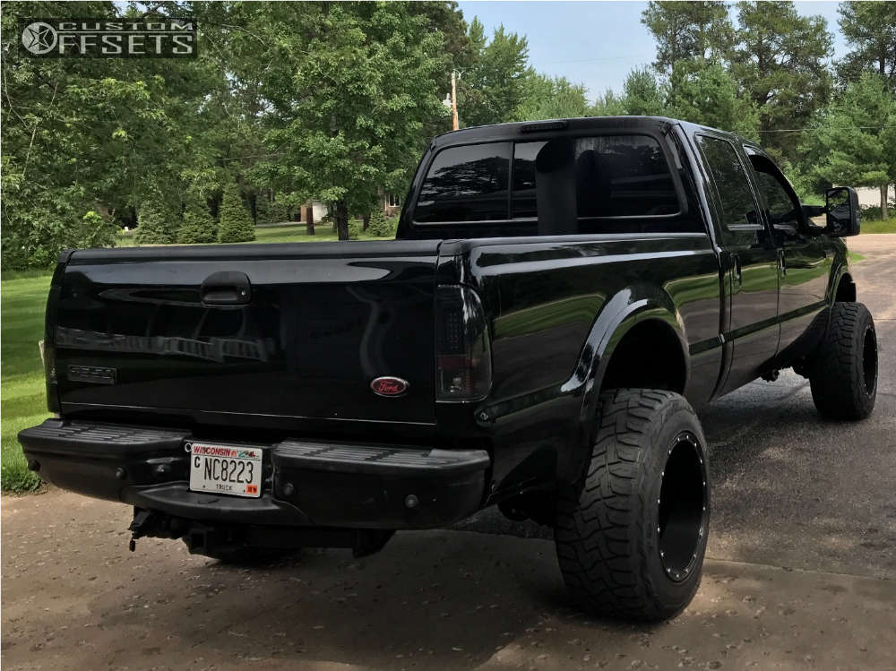 2007 Ford F-350 Super Duty with 20x14 -76 Fuel Hostage D531 and 35/13 ...