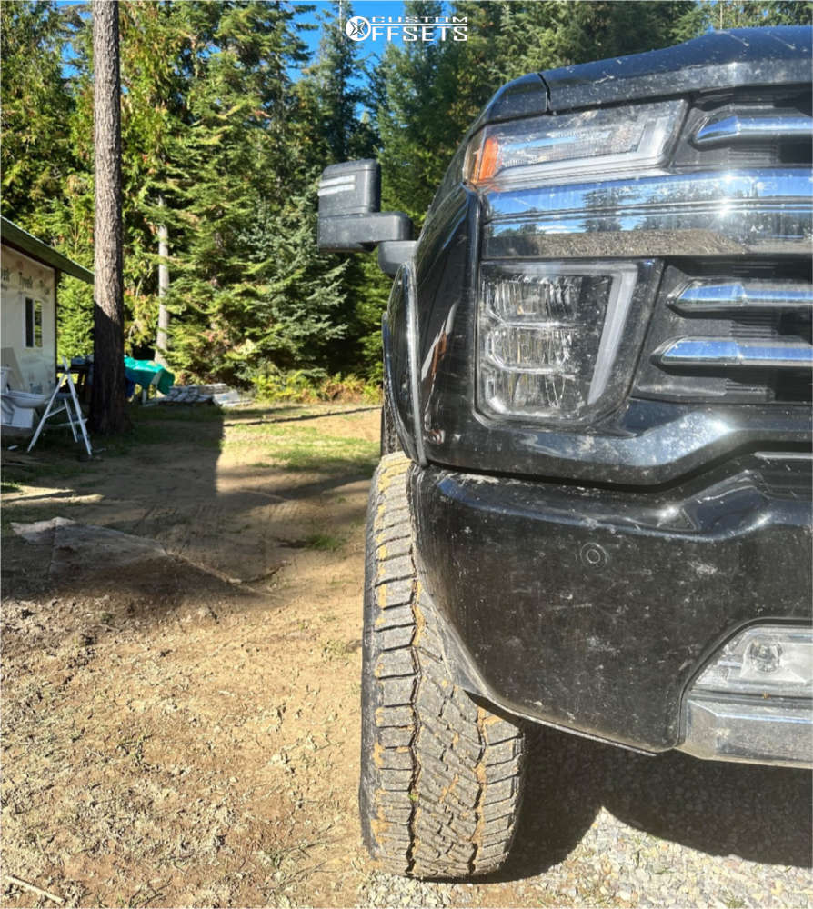 2020 Chevrolet Silverado 3500 HD with 20x10 -18 Anthem Off-Road Liberty ...